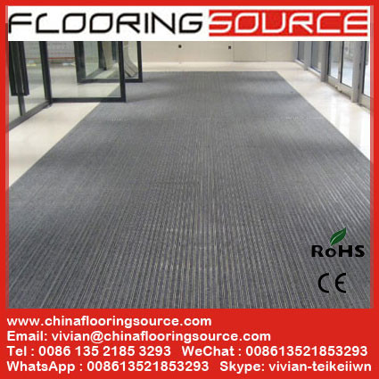 High traffic Aluminum Entrance Floor Matting Entrance Flooring Entrance Carpeting Entrance Area Mats Carpet Brush