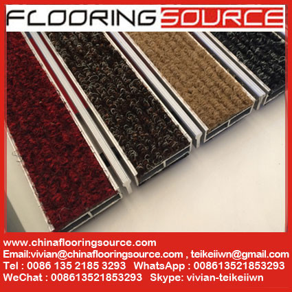 Heavy Duty Aluminum Entrance Floor Mats as Hotel Entrance Area Mats Shopping Mall Entrance Matting School Anti-slip Mat