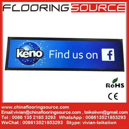 Bar Runner and Bar Mat with rubber backing and knitted polyester top for beer bar and counter
