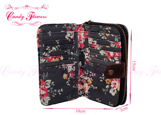 Promotional Gift womens thin credit card wallet with lots of card slots