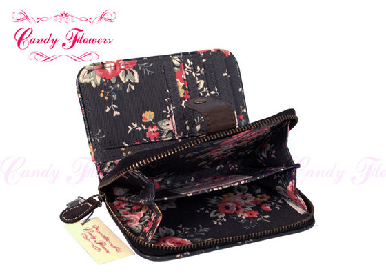 Promotional Gift womens thin credit card wallet with lots of card slots