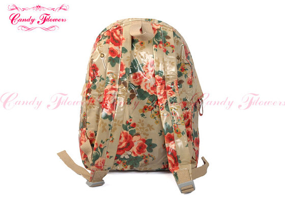 Shopping Flower Print Backpack