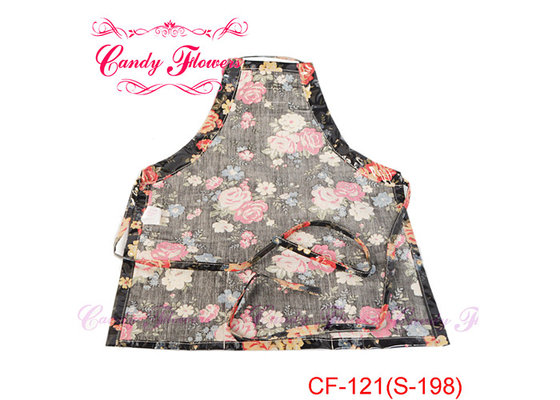 Personalised womens Waterproof kitchen Apron , cooking flowery aprons