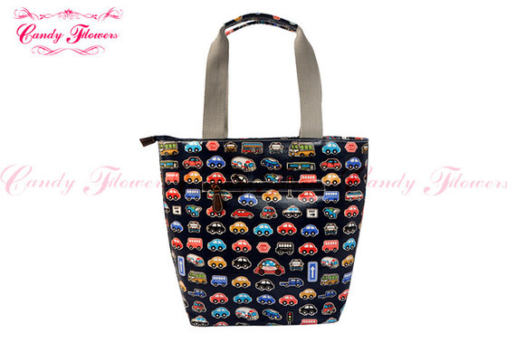 Colorful Lovely big handbags for girls , Cars Pattern black handbags