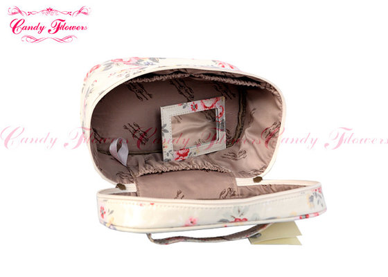 Vintage Large Cosmetic Makeup Carrying Case For Girls / Ladies