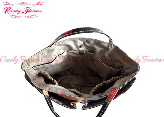 Waterproof Womens Tote Bags Elegant Fashion Small With Black Roses