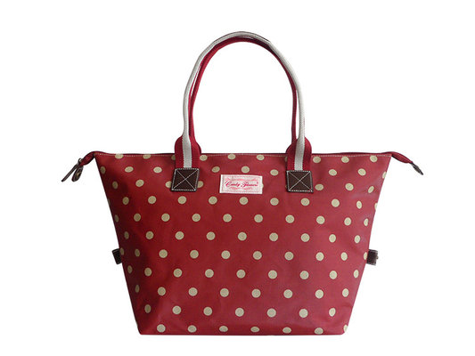 Red Waterproof Womens Tote Bags