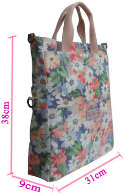 Women 2 in 1 Reversible Folded Girl  Messenger Bag / Tote Bag Waterproof