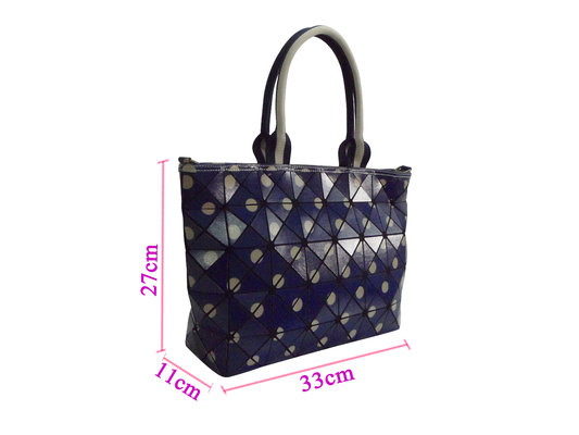 Soft Floral Print Large Tote Bags , Summer Stylish Geometric Pieces Handbags