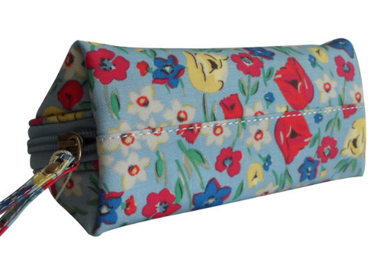 Colorful Fashion Personalized Makeup Bags Cosmetic With Pocket Mirror