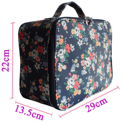 Colorful Fashion Personalized Makeup Bags , train case makeup bag