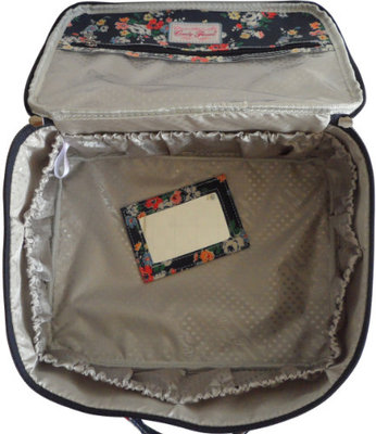 Colorful Fashion Personalized Makeup Bags , train case makeup bag