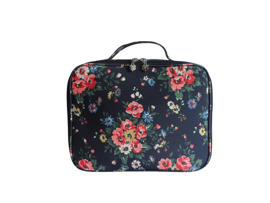 Colorful Fashion Personalized Makeup Bags , train case makeup bag