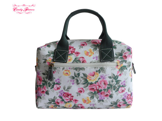 Vintage Floral Printed  Canvas Bag with Large Capacity  Light Weight