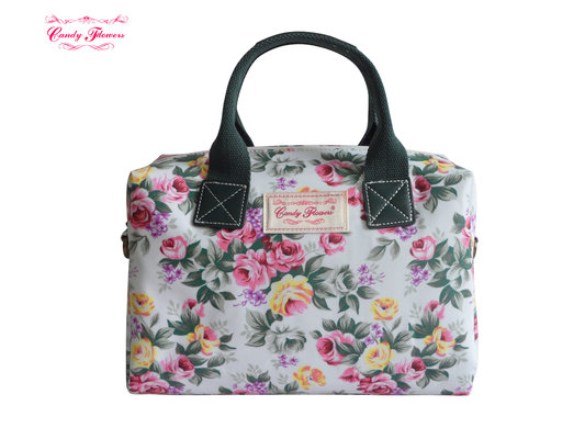 Vintage Floral Printed  Canvas Bag with Large Capacity  Light Weight