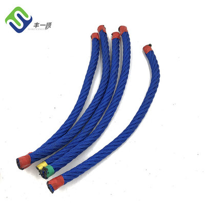 Customized 6x7 Polyester Combination Rope With Fiber Core for Playground