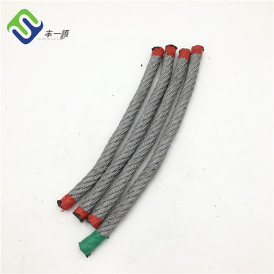 Customized 6x7 Polyester Combination Rope With Fiber Core for Playground