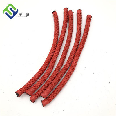 Customized 6x7 Polyester Combination Rope With Fiber Core for Playground