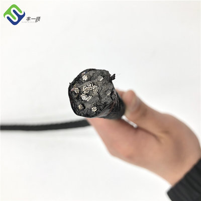 Blue Color 16mm*500m Polyester Safety Climbing Net Rope