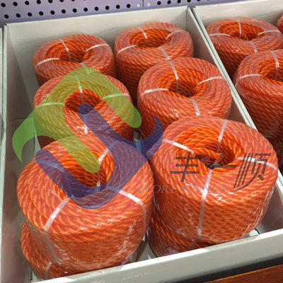 3 Strands Twisted 4mm PE Rope