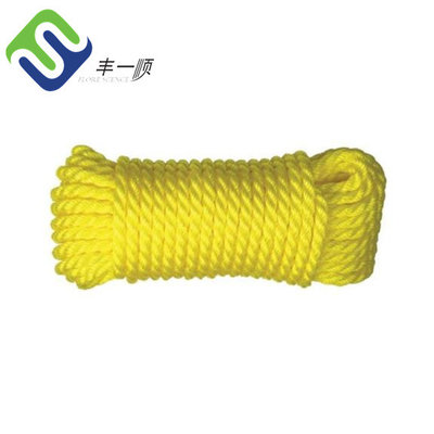 Black Polypropylene Split Film Floating Rope 8mm*500m For Fishing Net