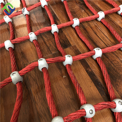 Customized 6x7 Polyester Combination Rope With Fiber Core for Playground