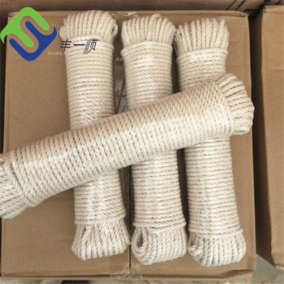 6mmx30m Market Sell Cotton Twisted Rope Hot Sale