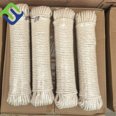 6mmx30m Market Sell Cotton Twisted Rope Hot Sale