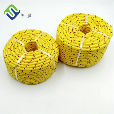 Light Weight PP Multifilament Braided Floating Rescue Line Rope 8mm/10mm/12mm