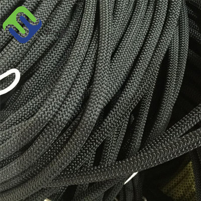 12mm*30m Black Color Static Climbing Rope, Rock Climbing Rope Hot Sale