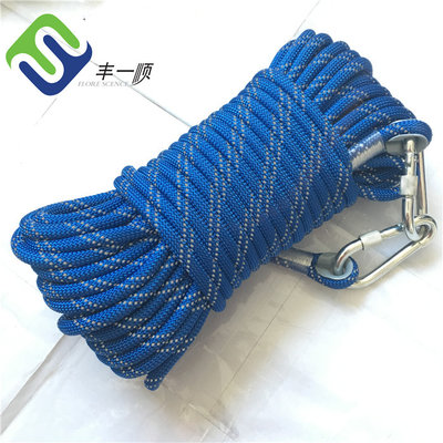 12mm*30m Black Color Static Climbing Rope, Rock Climbing Rope Hot Sale