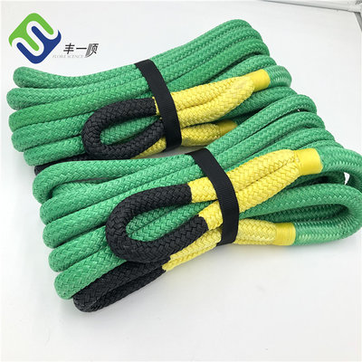 Green Color Nylon Recovery Towing Strap Rope 1"x30ft Hot Sale