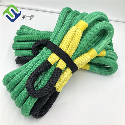 Green Color Nylon Recovery Towing Strap Rope 1"x30ft Hot Sale