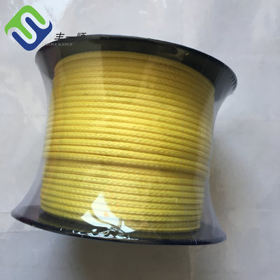 2.5mm Red Color UHMWPE Paraglider Winch Towing Rope With High Strength