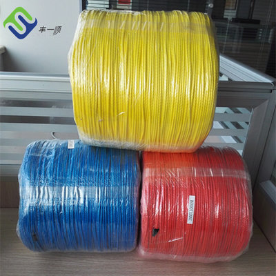 Customized Colored 6mmx100mUHMWPE 12 Strands Rope Hot Sale
