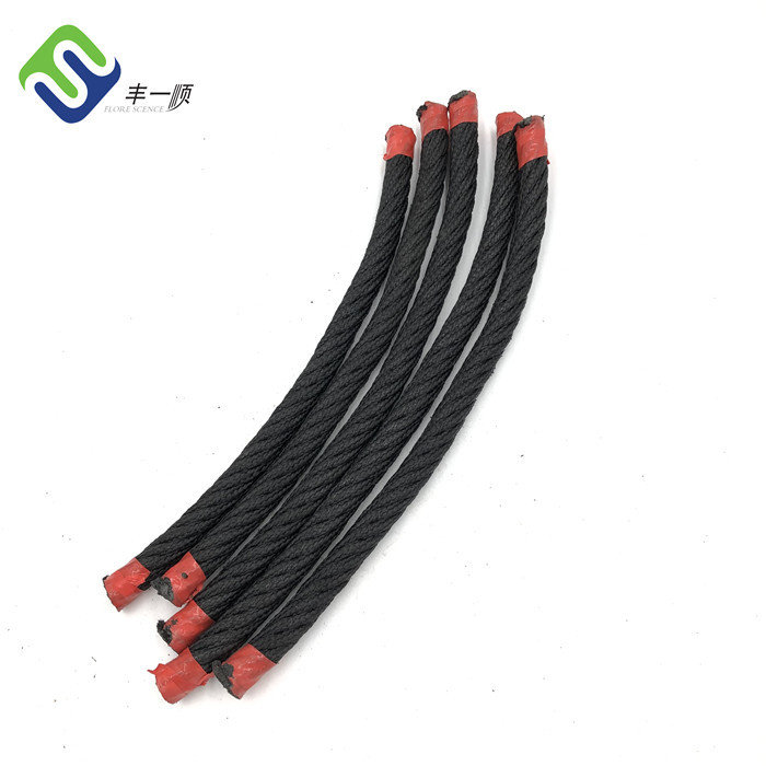 Customized 6x7 Polyester Combination Rope With Fiber Core for Playground