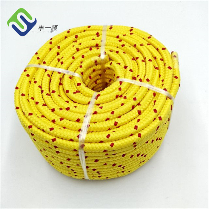 Light Weight PP Multifilament Braided Floating Rescue Line Rope 8mm/10mm/12mm