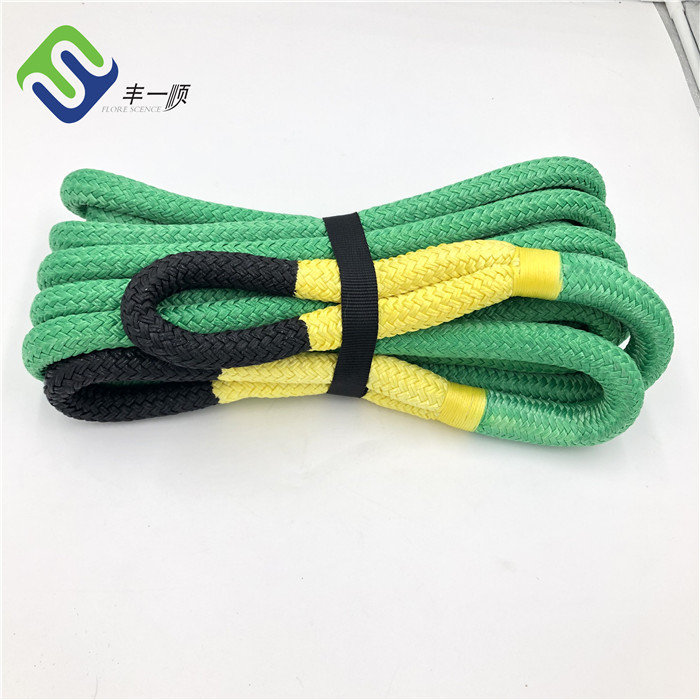 Green Color Nylon Recovery Towing Strap Rope 1"x30ft Hot Sale