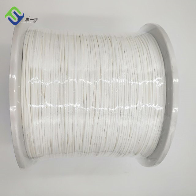 White Color uhmwpe Fishing Rope 1mm/2mm/3mm With High Strength