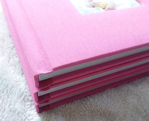 Cool 8x10 Fabric Cover Photo Album Oxidant Resistant for Honeymoon