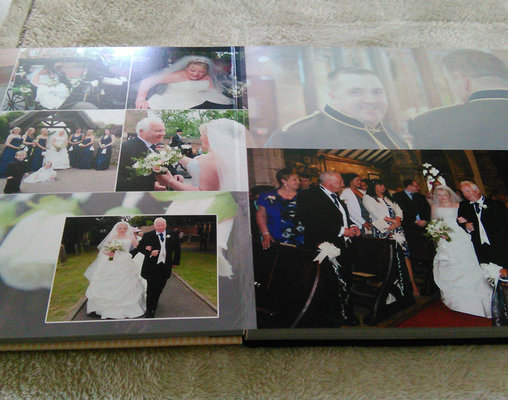 Modern Flush Mount Photo Book For Baby / Wedding 10 x 10 Printing