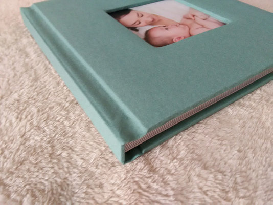 Beautiful Window Recollections Baby Girl / Boy Photo Album 14 x 10