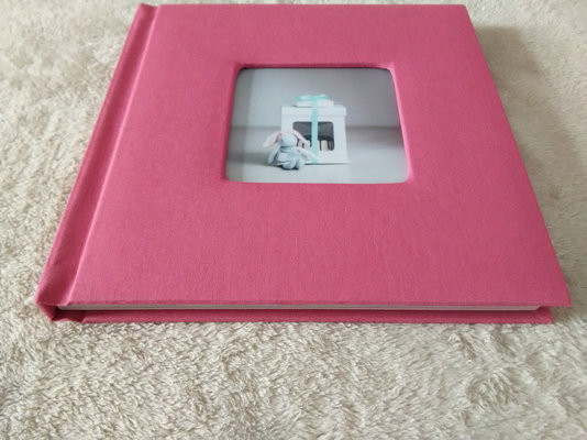 Square Friends Fabric Photo Album Scratch Resistant Inner Page