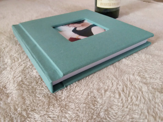 Professional Cyan Pregnancy / 1st Birthday Photo Album 12 x 18