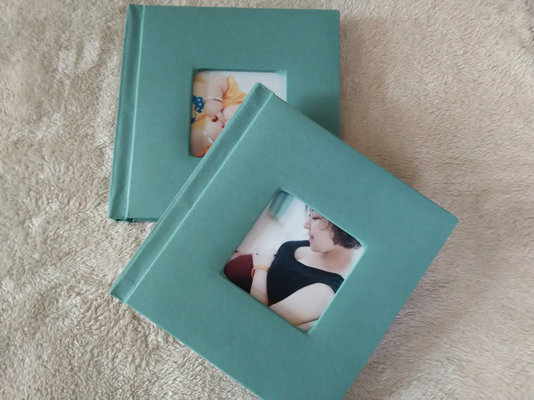 Professional 10 x 14 Kodak PVC Fabric Covered Photo Album Blue Waterproof