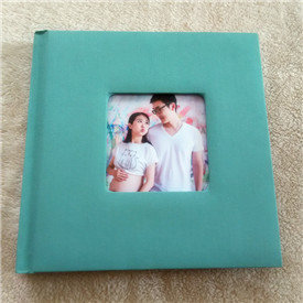 Homemade Flush Mount 12 x 8 Wedding Photo Albums Golden Sliver White