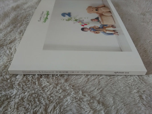 Personal Recordable Pregnancy Family Photo Albums 12 x 8 Unique Artwork