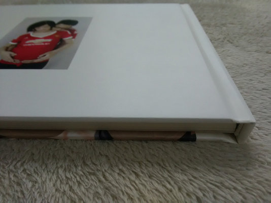 Personal 12x8 Hardcover Photo Album , Pregnancy Flush Mount Wedding Books