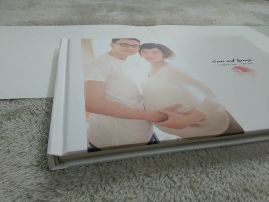 Individual Landscape 8x12 Hardcover Photo Album For Wedding / Honeymoon