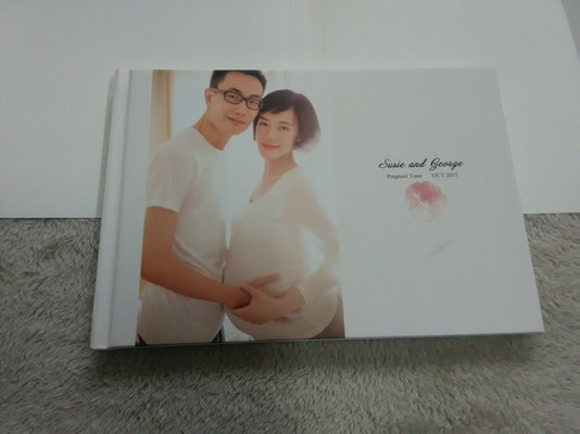 Individual Landscape 8x12 Hardcover Photo Album For Wedding / Honeymoon